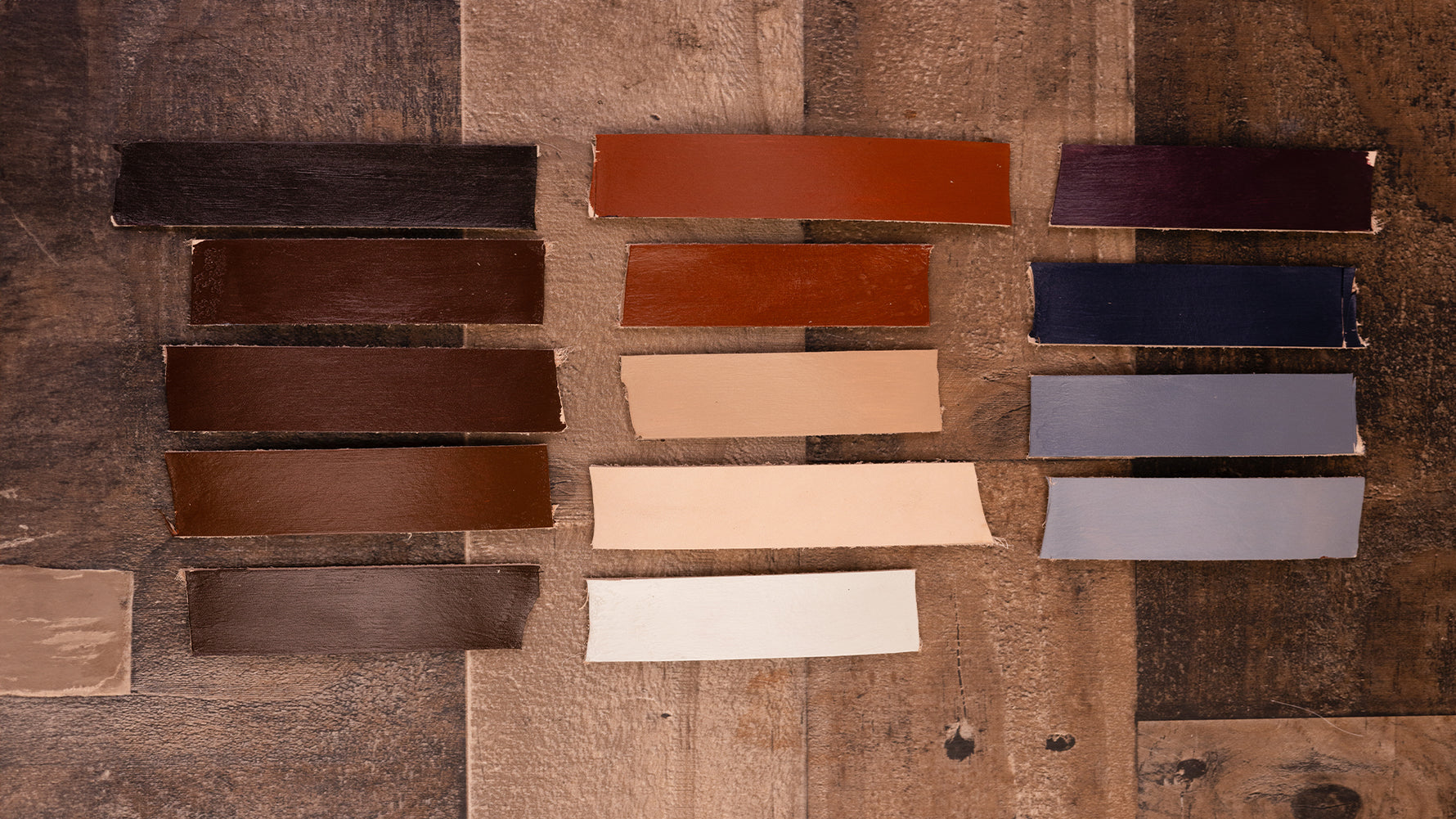 Leather Hero Color Restorer-Color Charts